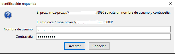 Firefox, el proxy y el continuo error 407 (Proxy Authentication ...